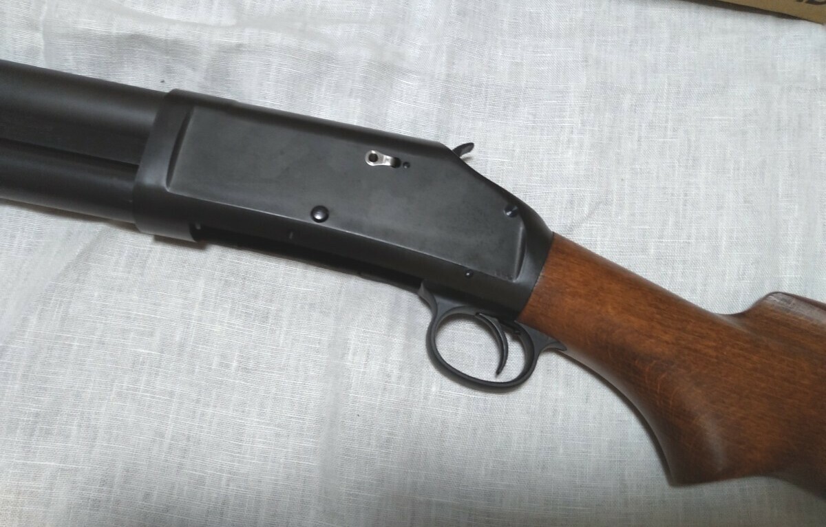 Yahoo!オークション - (モデルガン・ショットガン)タナカ製 M1897ライ...