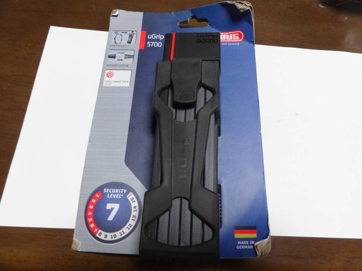 Yahoo!オークション - 未使用 ABUS uGrip BORDO 5700 ブレードロック ...