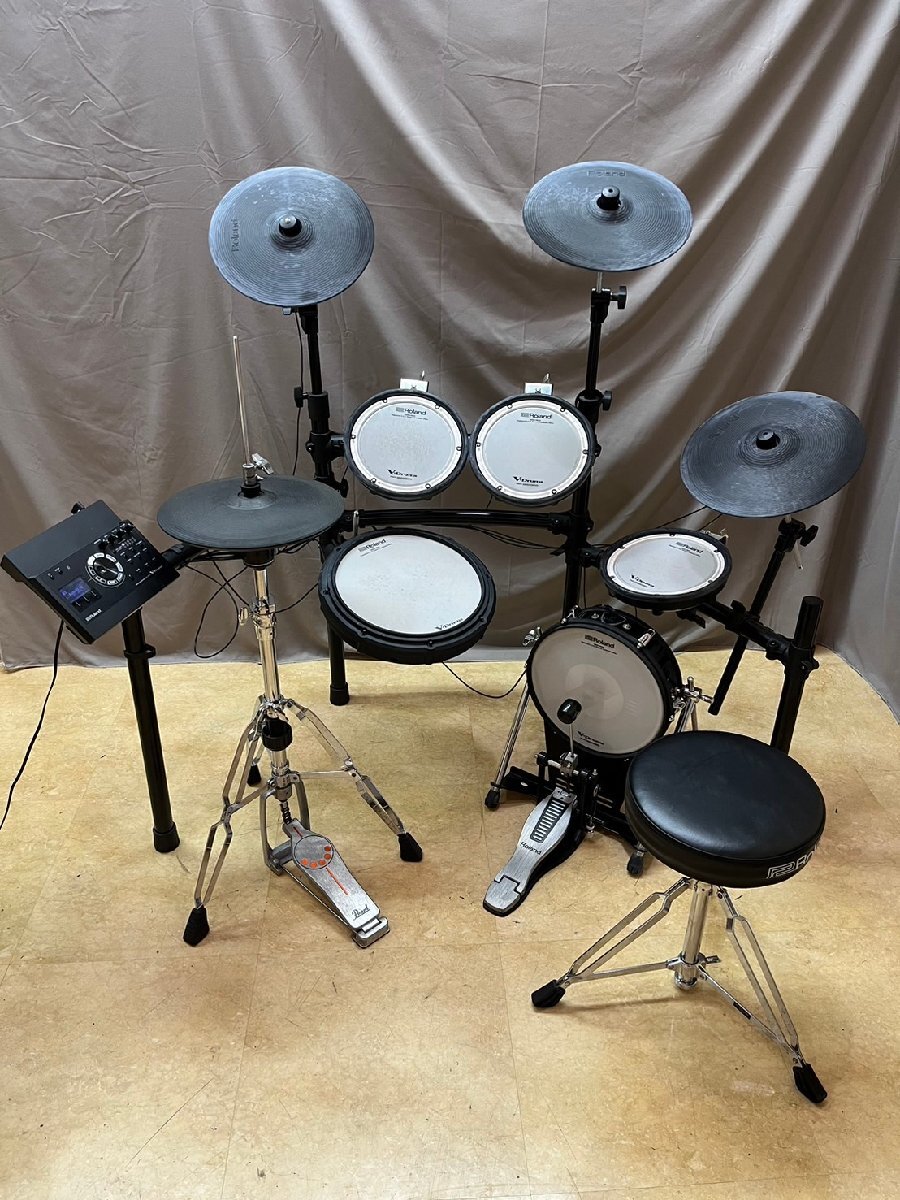 Yahoo!オークション - S121 中古品(+) 楽器 電子ドラム Roland TD-17 S...