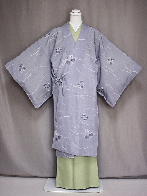 Yahoo!オークション - 夏物紗ロング道中着 J0413-L04 送料無料 紗のロ...