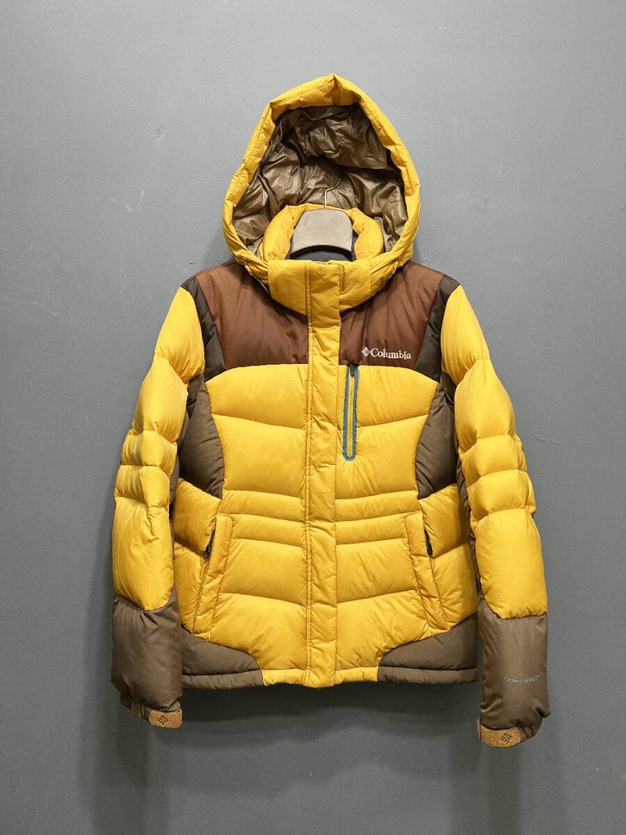 Yahoo!オークション - (S112) COLOMBIA コロンビア ダウンジャケット O...