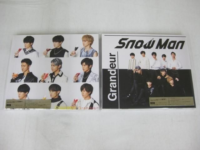 Yahoo!オークション - 【未開封 同梱可】 Snow Man CD DVD Grandeur 初...