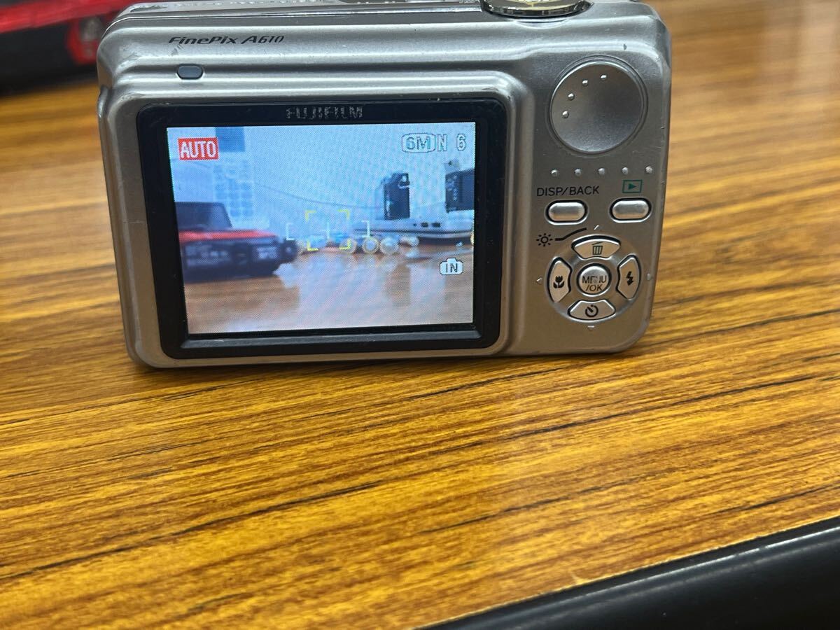 Yahoo!オークション - FUJIFILM デジタルカメラ A610 動作品