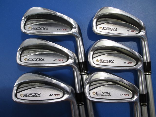 日本代購代標第一品牌【樂淘letao】－GK三好 671 エポン AF-305 MCI 80 R 5-9・P 6本セット 打球感が良く抜けも良い 人気アイアンセット おすすめ