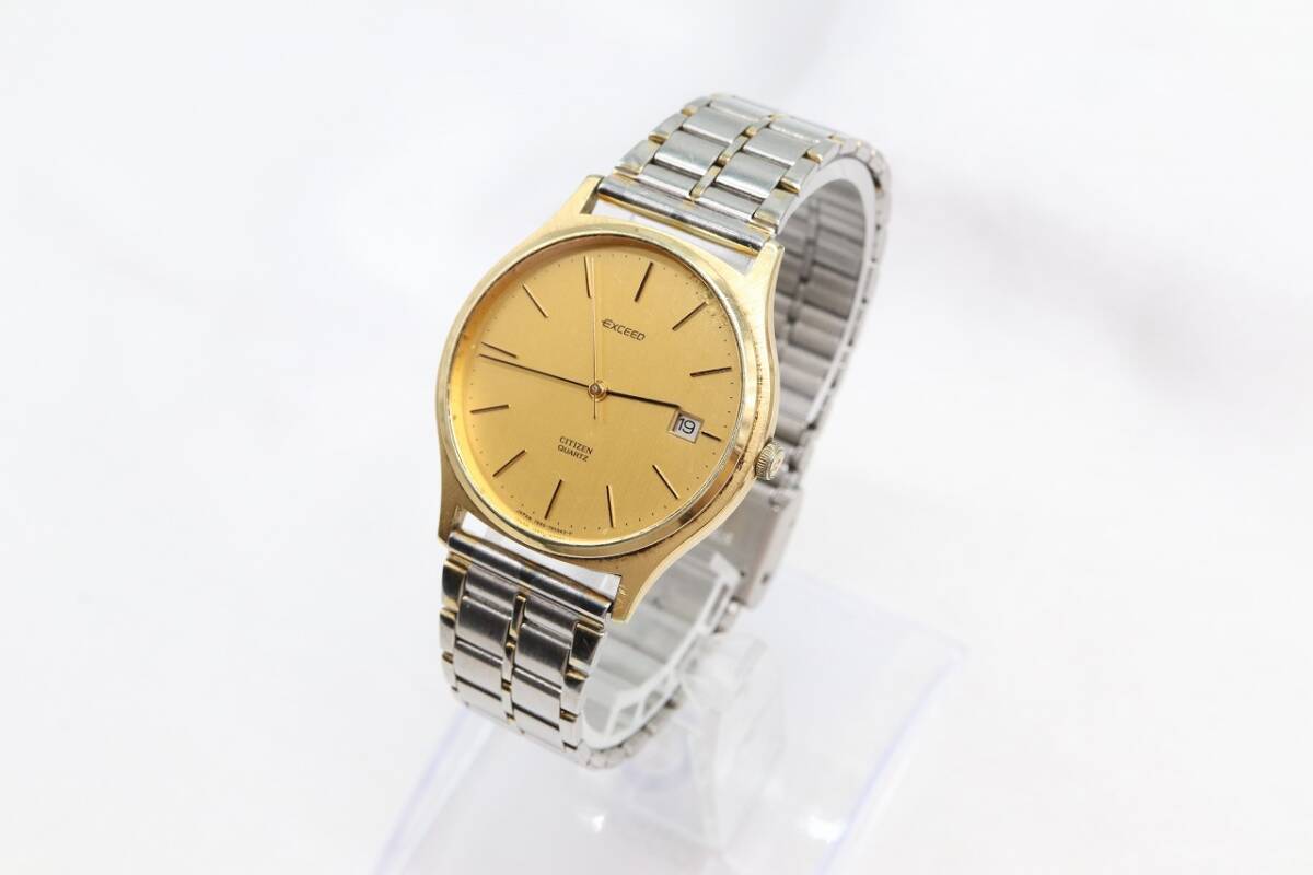 Yahoo!オークション - 【W174-135】動作品 電池交換済 CITIZEN EXCEED ...
