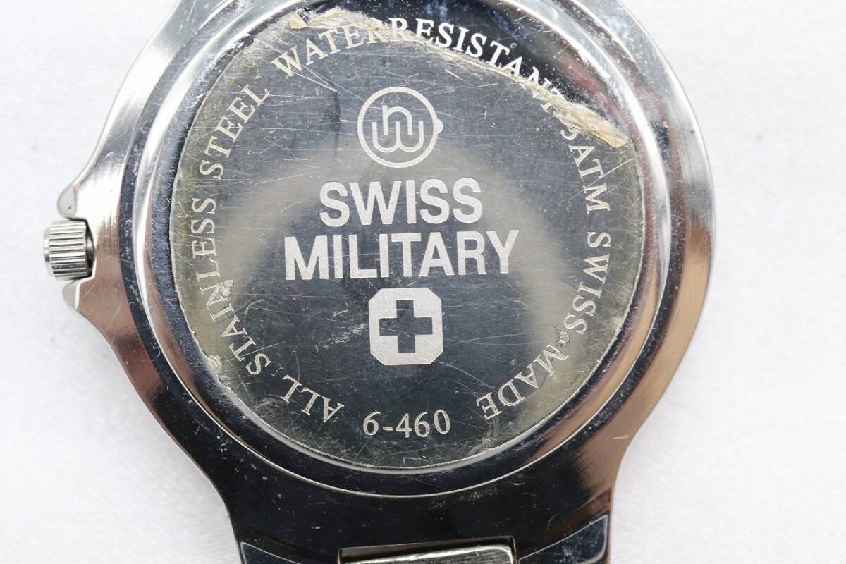 Yahoo!オークション - 【W174-159】動作品 電池交換済 SWISS MILITARY ...