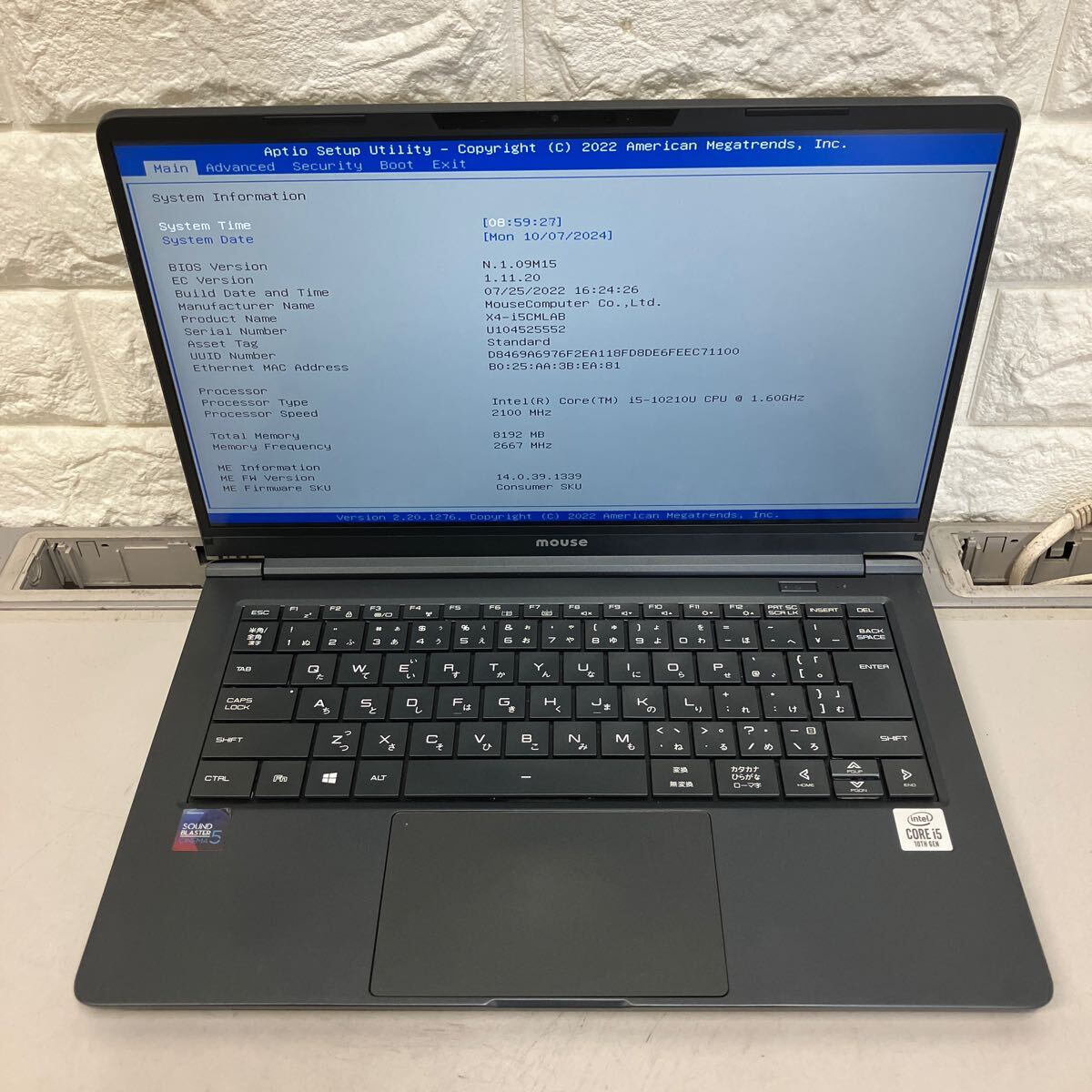 Yahoo!オークション - L98 mouse 45W Max X4-i5CMLAB Core i5 10210U ...