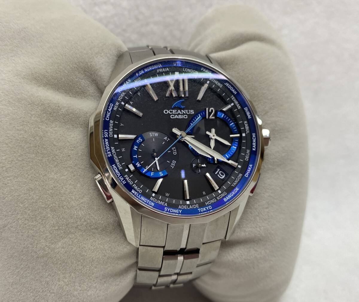 Yahoo!オークション - ＃5570 CASIO/カシオ OCEANUS/オシアナス OCW-S3...