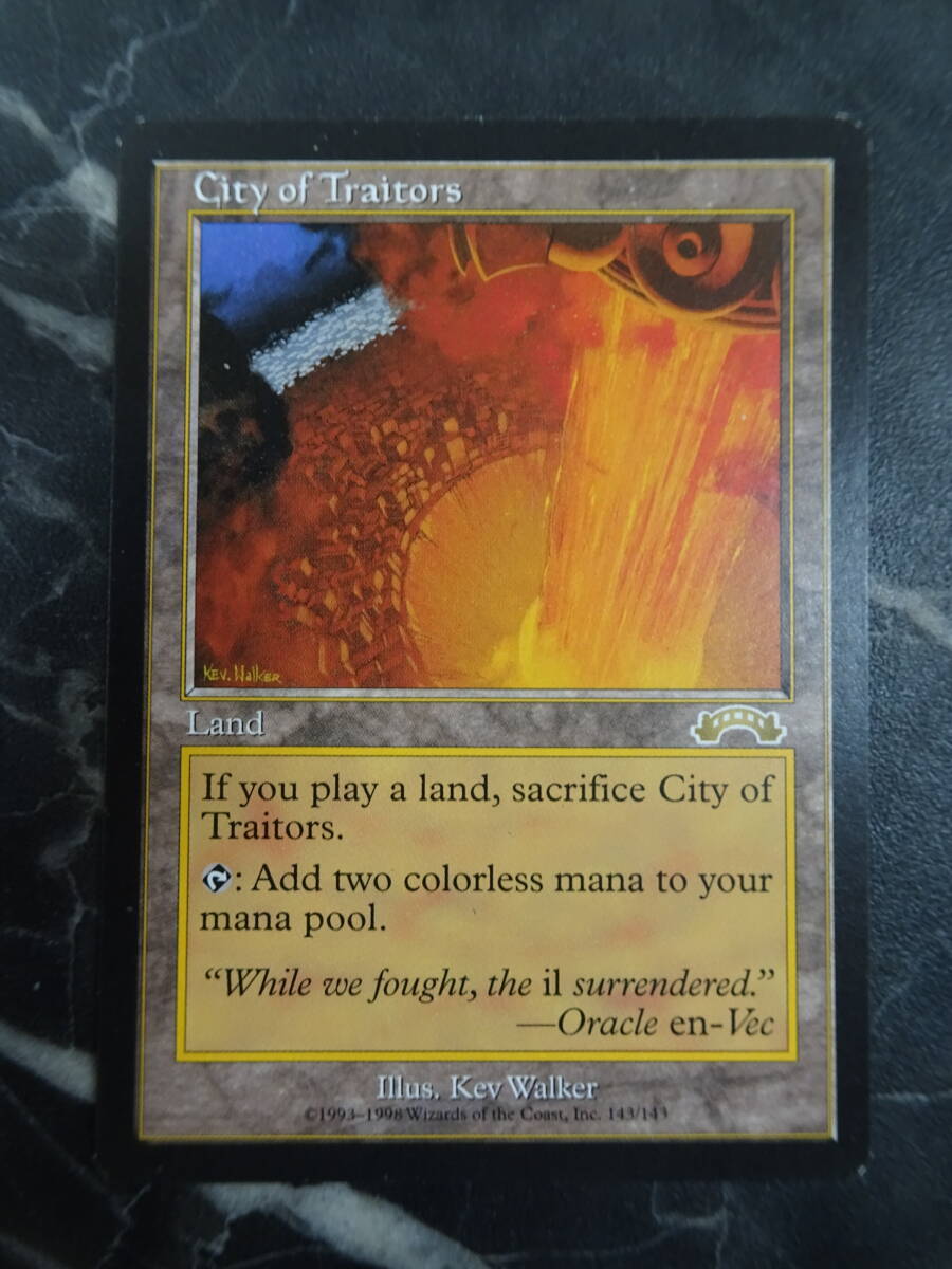 MTG #1 裏切り者の都/City of Traitors 英 EXO 土地(土地)｜売買されたオークション情報、yahooの商品情報をアーカイブ公開 - オークファン（aucfan.com）