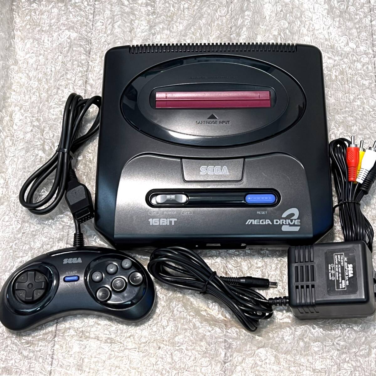 Yahoo!オークション - 〈本体美品・動作確認済み〉MD メガドライブ2 本...