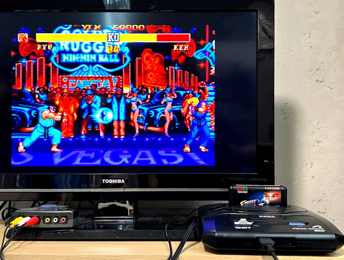 Yahoo!オークション - 〈本体美品・動作確認済み〉MD メガドライブ2 本...