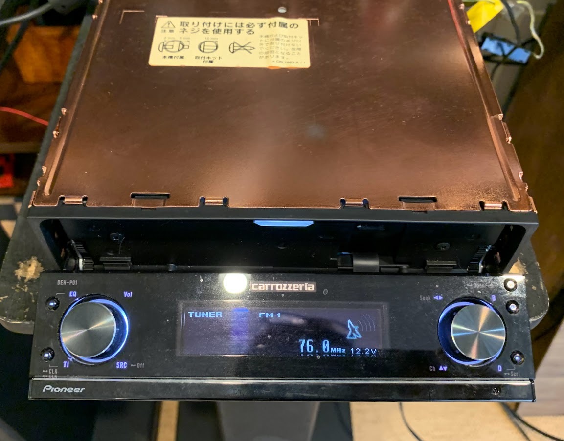 Yahoo!オークション - DEH-P01 6ch付属アンプ付き CD-RB10 カロッツェ...