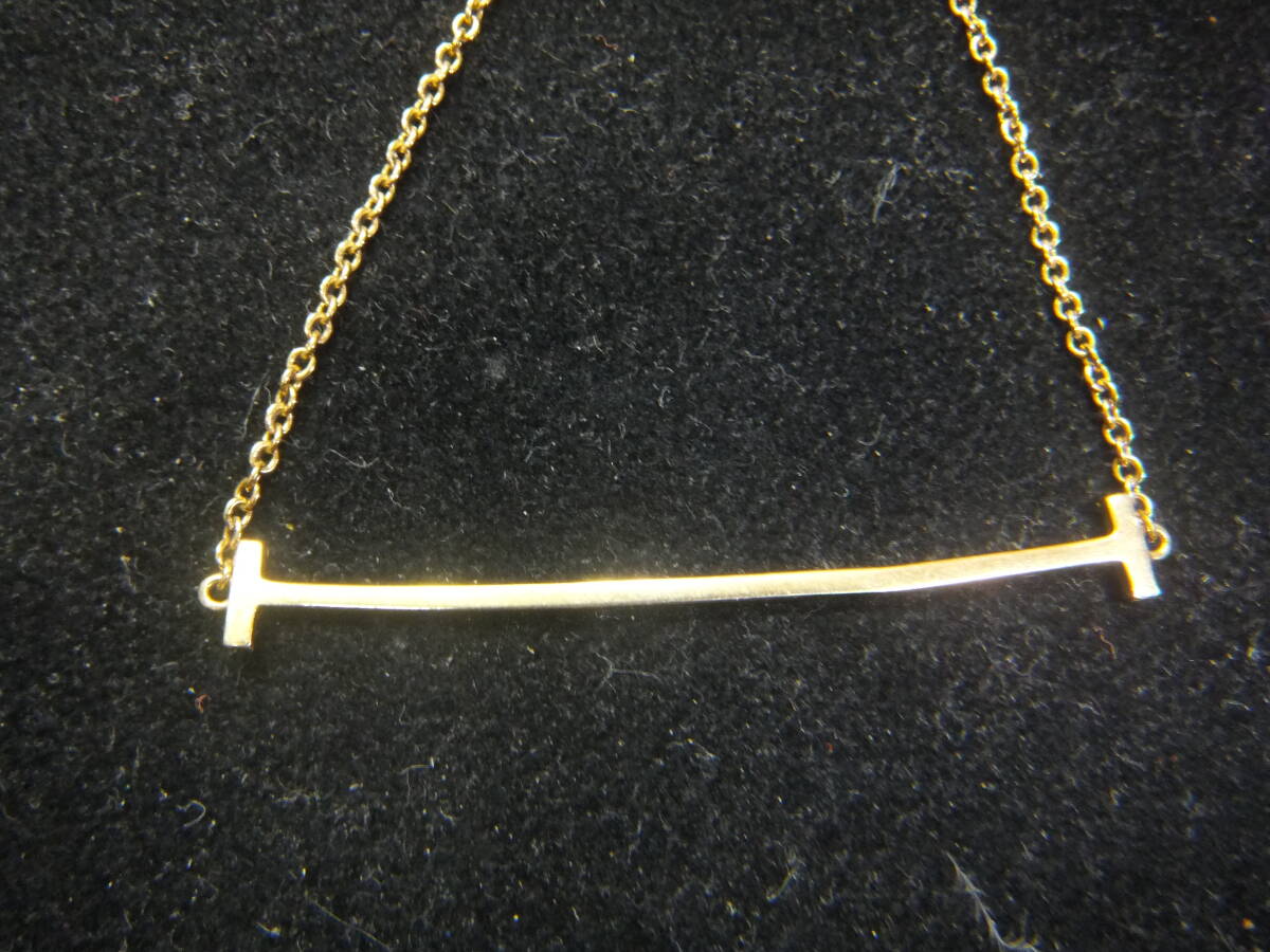 Yahoo!オークション - TIFFANY&Co. ティファニー K18 Tスマイル ブレス...