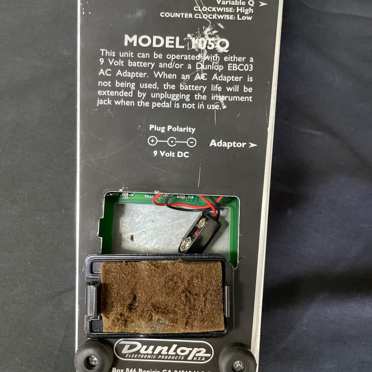 Yahoo!オークション - JIM DUNLOP ジムダンロップ 105Q CRYBABY BASS ...