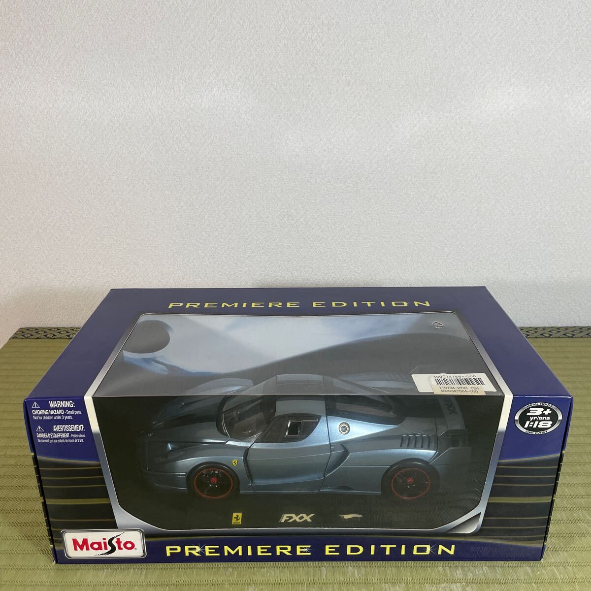 Maisto 1/18 フェラーリ FXX ターコイズ/ブルーストライプ 品(マイスト)｜売買されたオークション情報、yahooの商品情報をアーカイブ公開 - オークファン（aucfan.com）