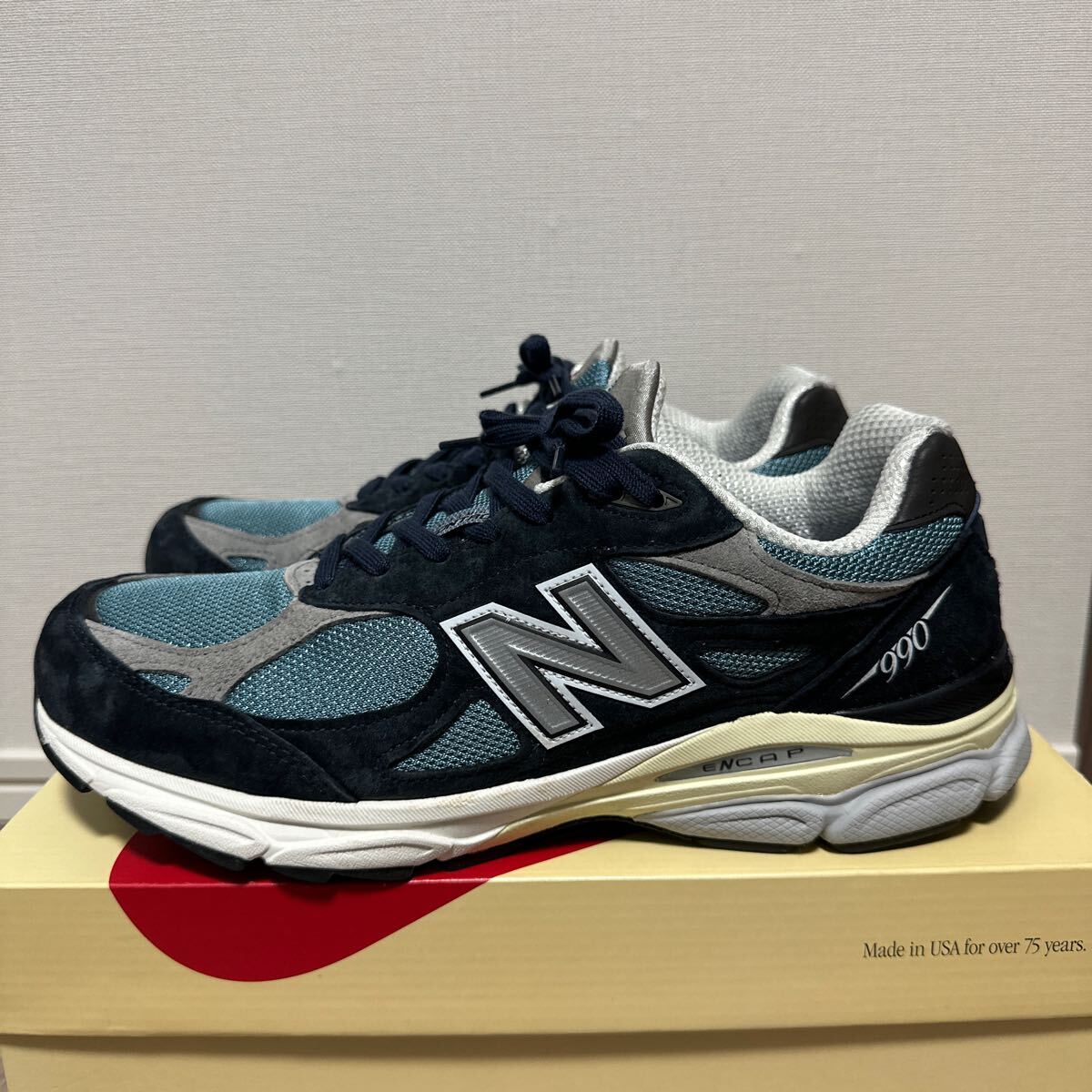 Yahoo!オークション - New balance M990TE3 newbalance 990v3 usa ニュ...