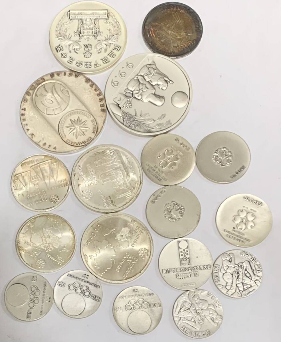 純銀 SV925 メダルまとめ モントリオール 銀貨 オリンピック 純銀 263g SV925 332g(銀製)｜売買されたオークション情報、yahooの商品情報をアーカイブ公開 ...