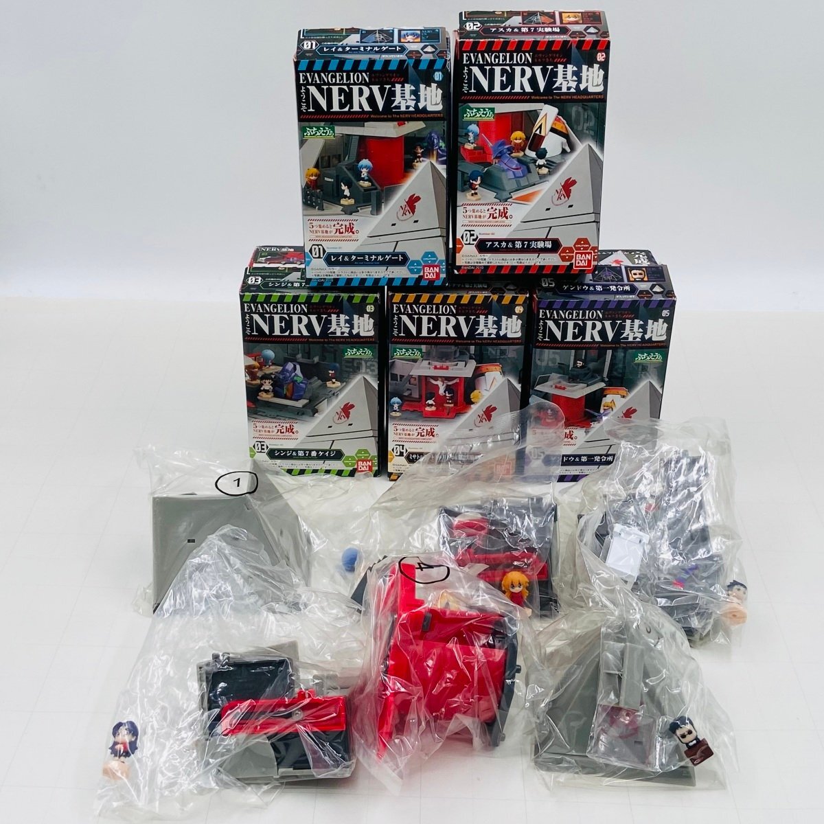 Yahoo!オークション - 新古品 食玩 エヴァンゲリオン ようこそNERV基地...