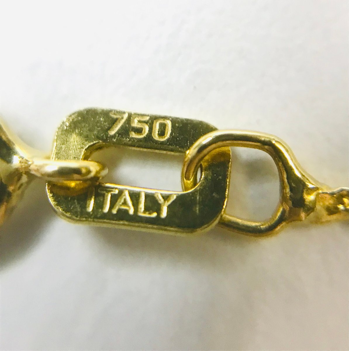 Yahoo!オークション - qoj.Z6503 K18 ゴールド ITALY イタリー 十字架 ...