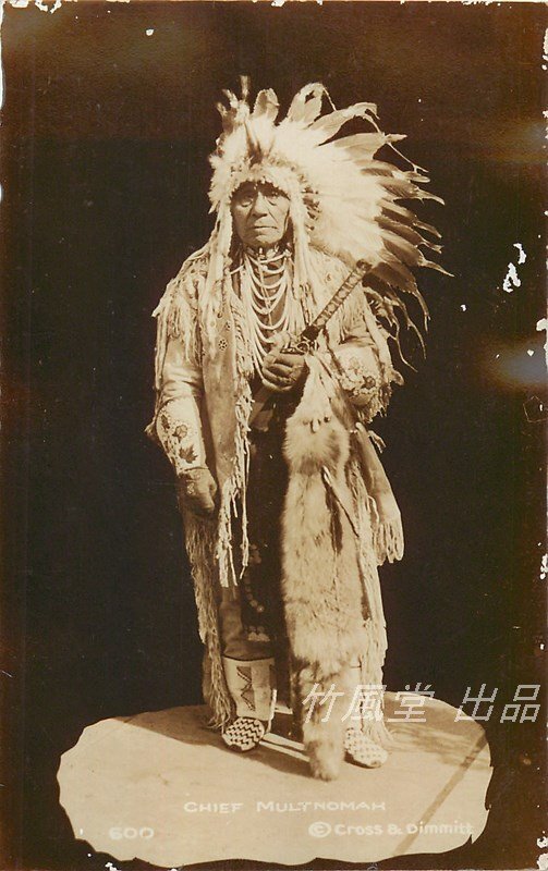 Yahoo!オークション - 2833【絵葉書】 外国製 マルチノマ酋長