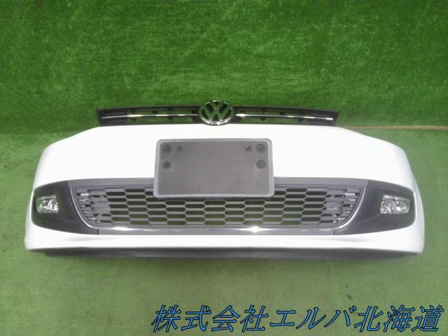 Yahoo!オークション - VW ポロ DBA-6RCBZ【大型商品】 フロントバンパ...