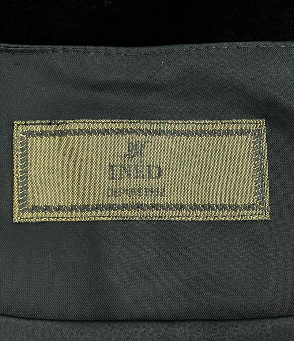 Yahoo!オークション - 美品 イネド フォーマルワンピース ベロア レデ...