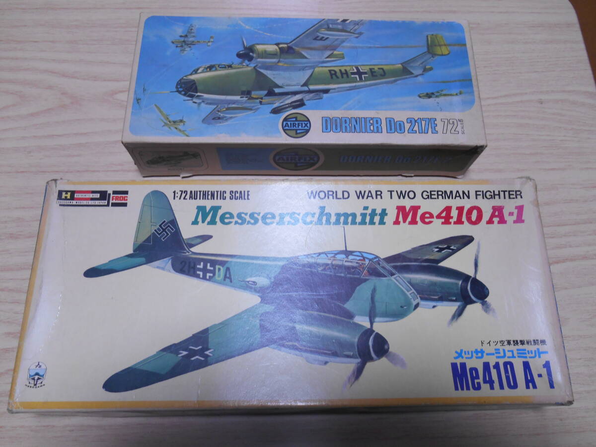Yahoo!オークション - 1/72 旧ハセガワ/フロッグ Me410 エアフィックス...