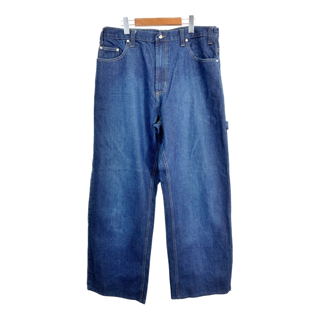 Yahoo!オークション - PLATOON デニム ペインターパンツ ブルー (メン...