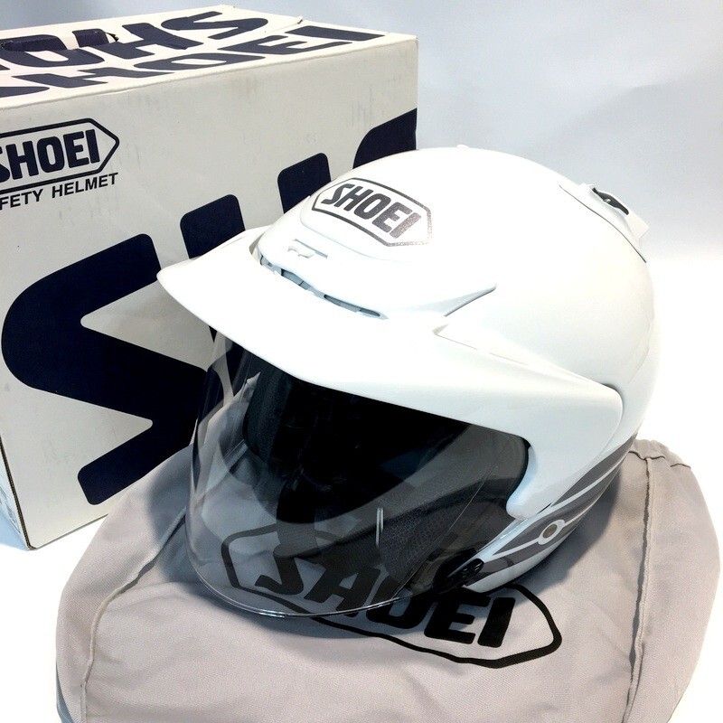 SHOEI J-Force2 Honda JS-5A ジェットヘルメット オートバイ コラボ XLサイズ ホワイト 除菌消臭済 ショウエイ バイク用品 TA1012(SHOEI)｜売買された ...