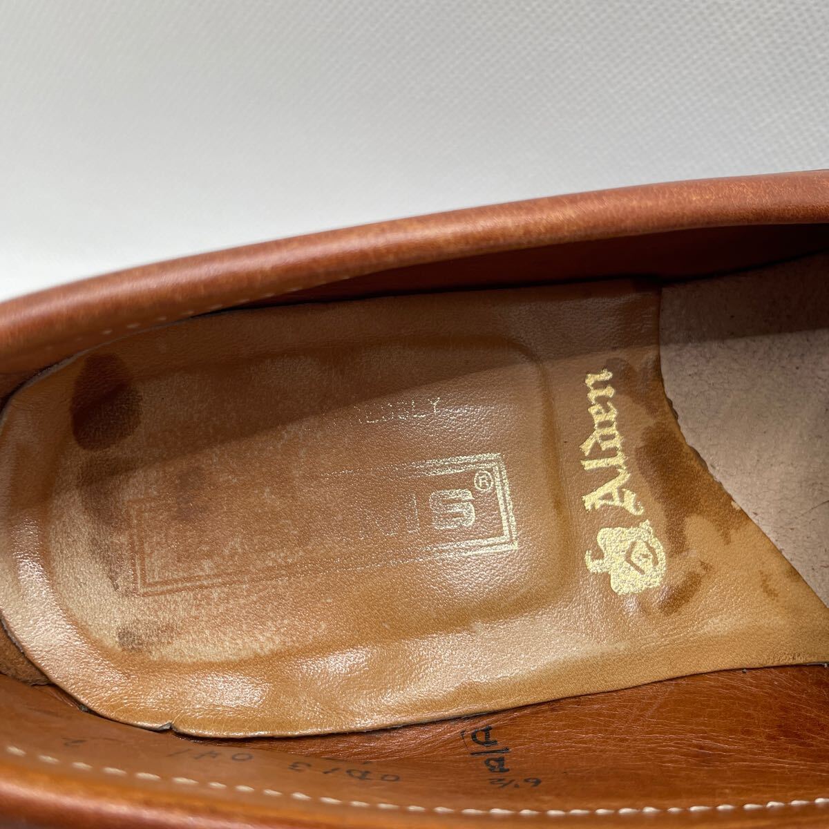 ALDEN オールデン ローファー 海老茶 BEAMS 初期 6715 US6 5 ALDEN オールデン ローファー 海老茶 BEAMS 初期 6715 US6 5