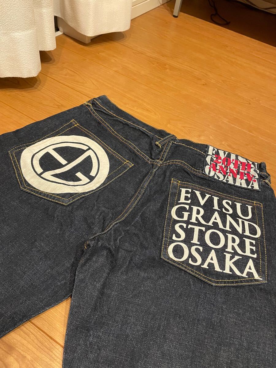 Yahoo!オークション - エヴィス EVISU 20周年記念モデル 36 ジーンズ