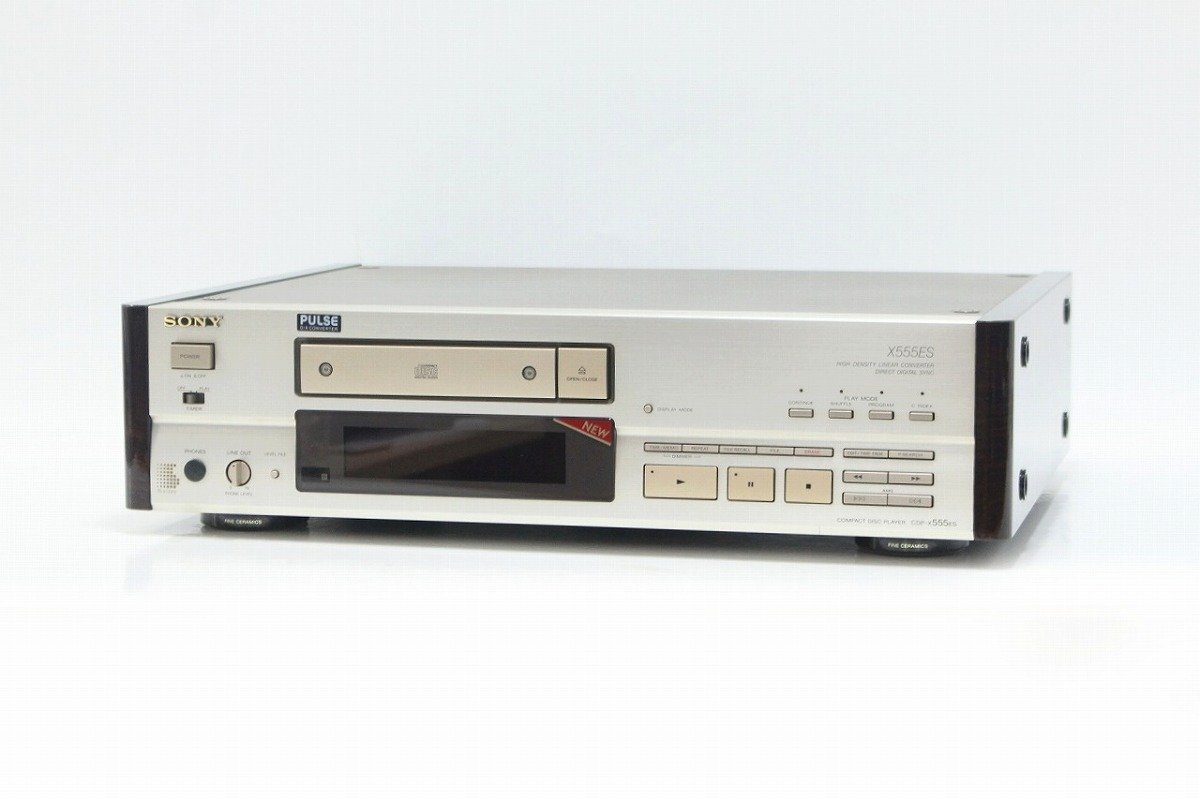 Yahoo!オークション - SONY CDプレーヤー CDP-X555ES ソニー CDデッキ ...