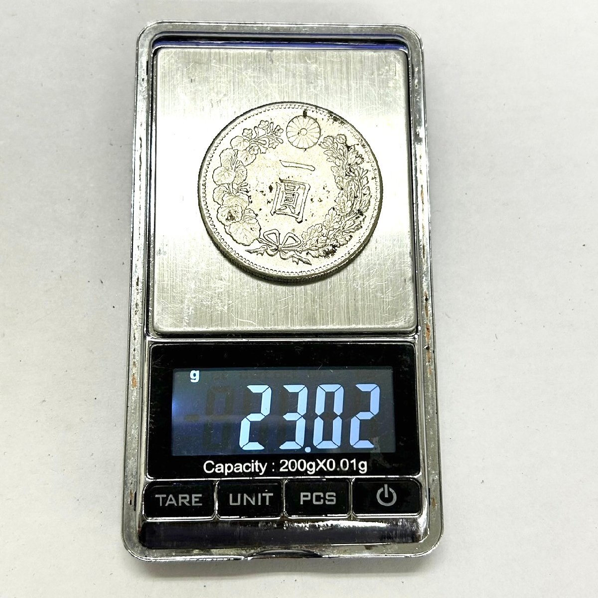 Yahoo!オークション - 1円～ 一圓銀貨 明治二十五年 416 900 コイン 硬...