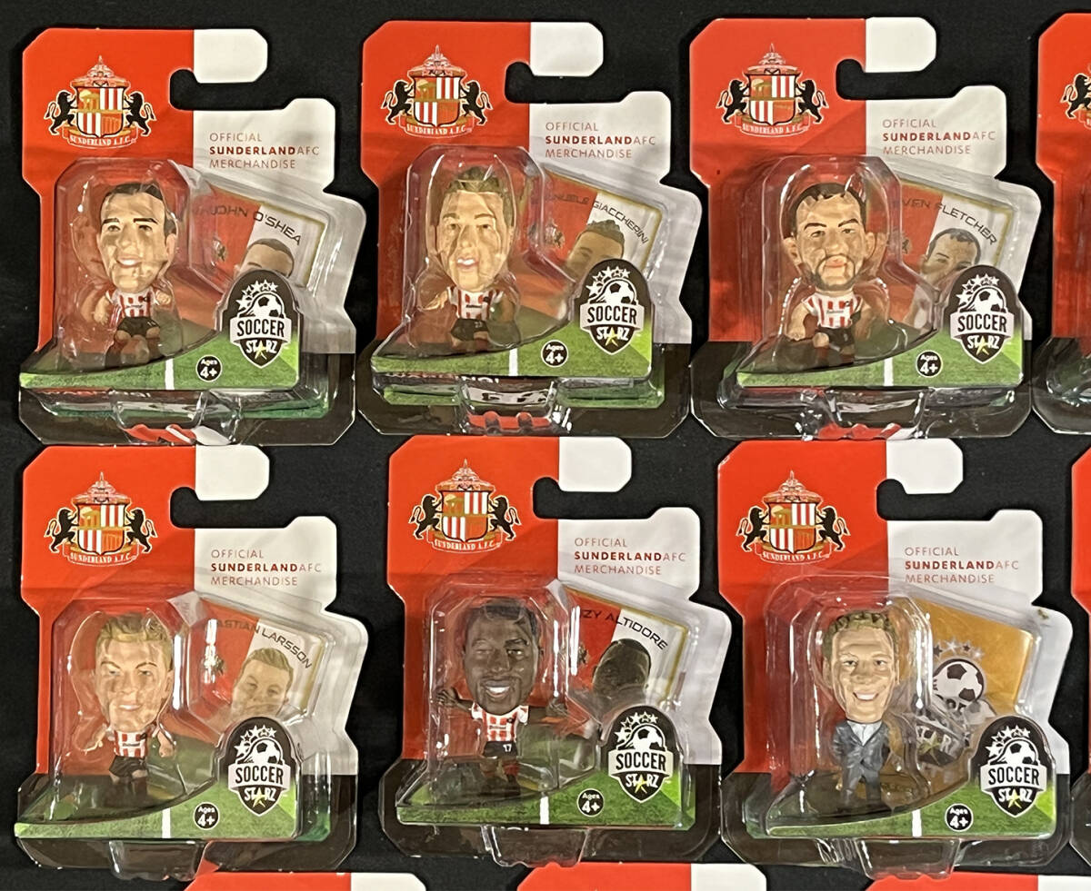Yahoo!オークション - (Y52)Soccerstarz SUNDERLAND 14 Blister set サ...