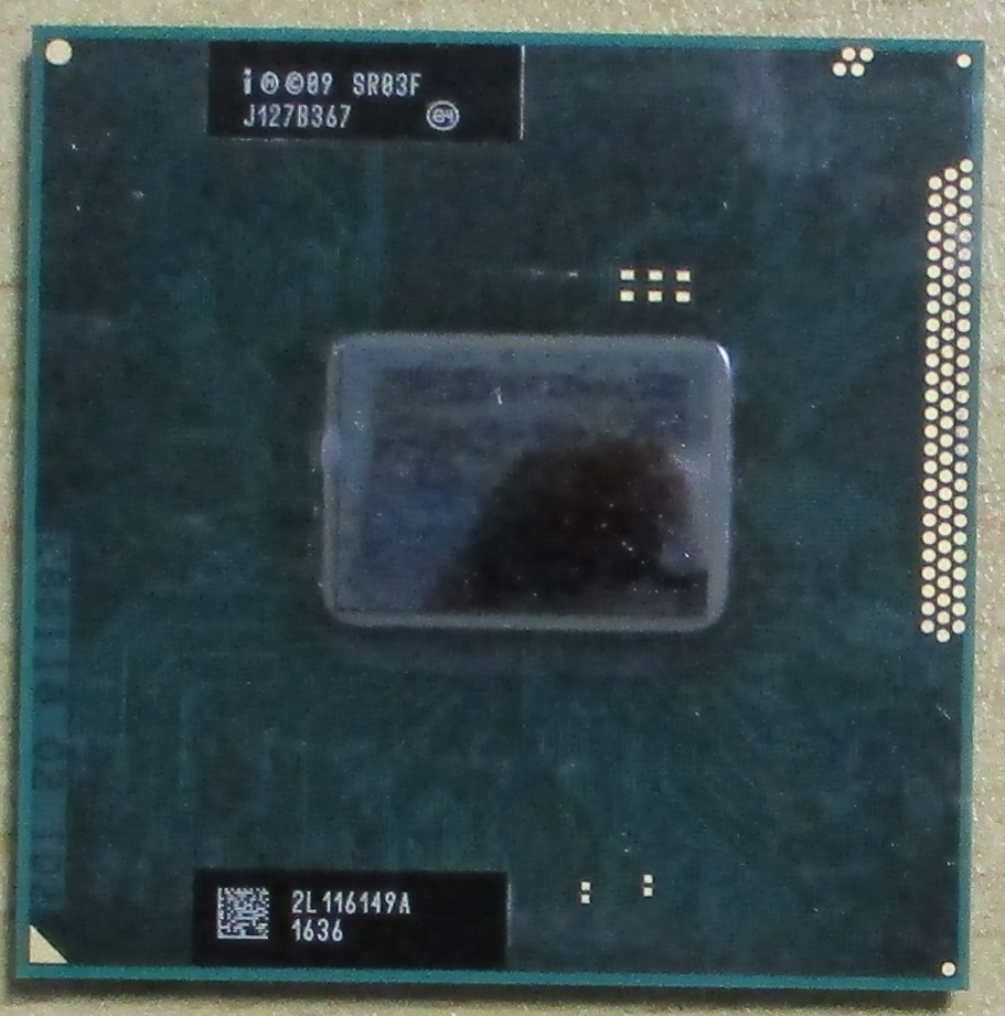 Yahoo!オークション - Intel Core i7-2620Mプロセッサ4M キャッシュ 最...