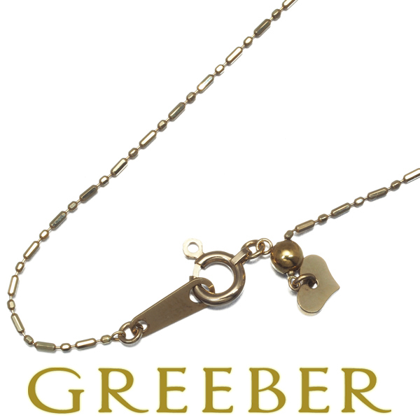 Yahoo!オークション - ショート＆ロング チェーンネックレス 45cm K18Y...