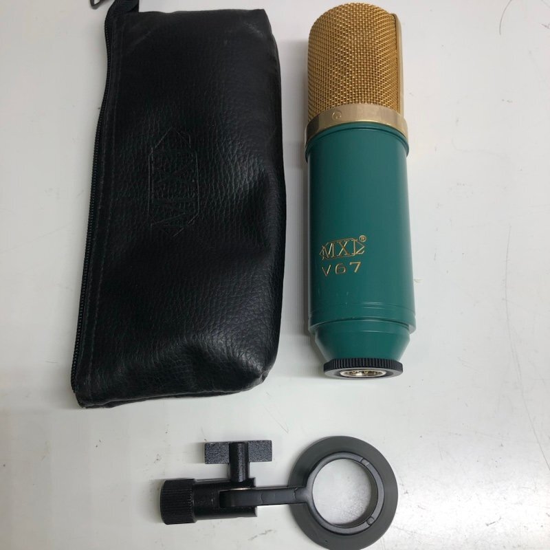 Yahoo!オークション - ジャンク V67 コンデンサーマイク MXL エムエッ...