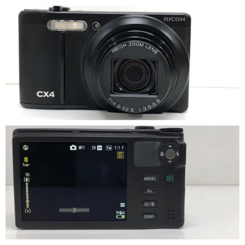 Yahoo!オークション - 【ジャンク品】RICOH リコー CX 4 デジタルカメ...
