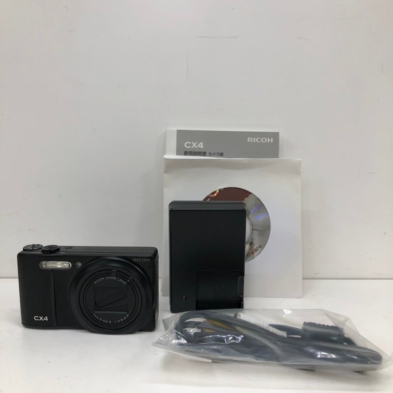 Yahoo!オークション - 【ジャンク品】RICOH リコー CX 4 デジタルカメ...