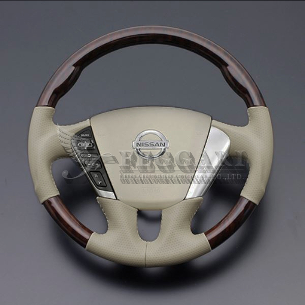 Yahoo!オークション - ムラーノ Z51 アフリカンウッド/BE GG ステアリ...