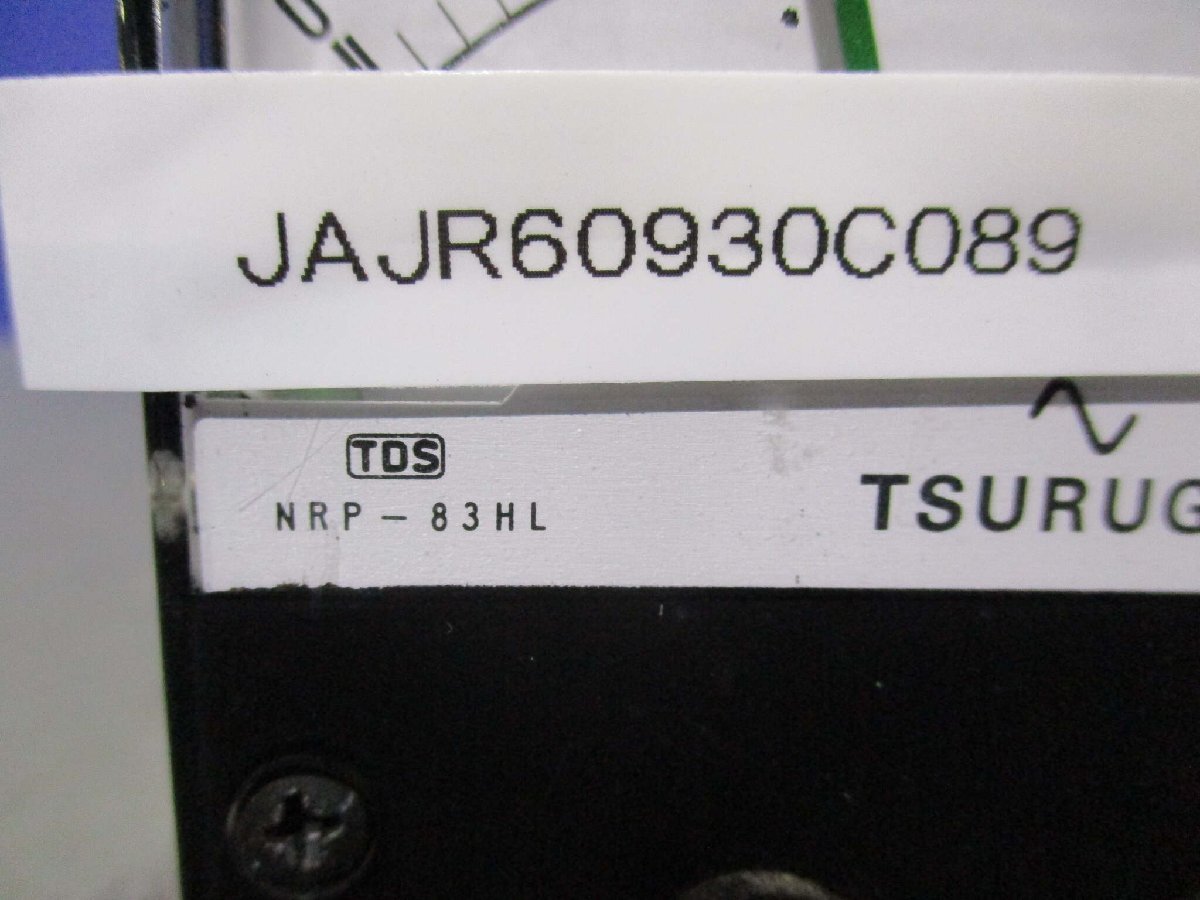 Yahoo!オークション - 中古 鶴賀電機 NRP-83HL 角形メータリレー (JAJR...