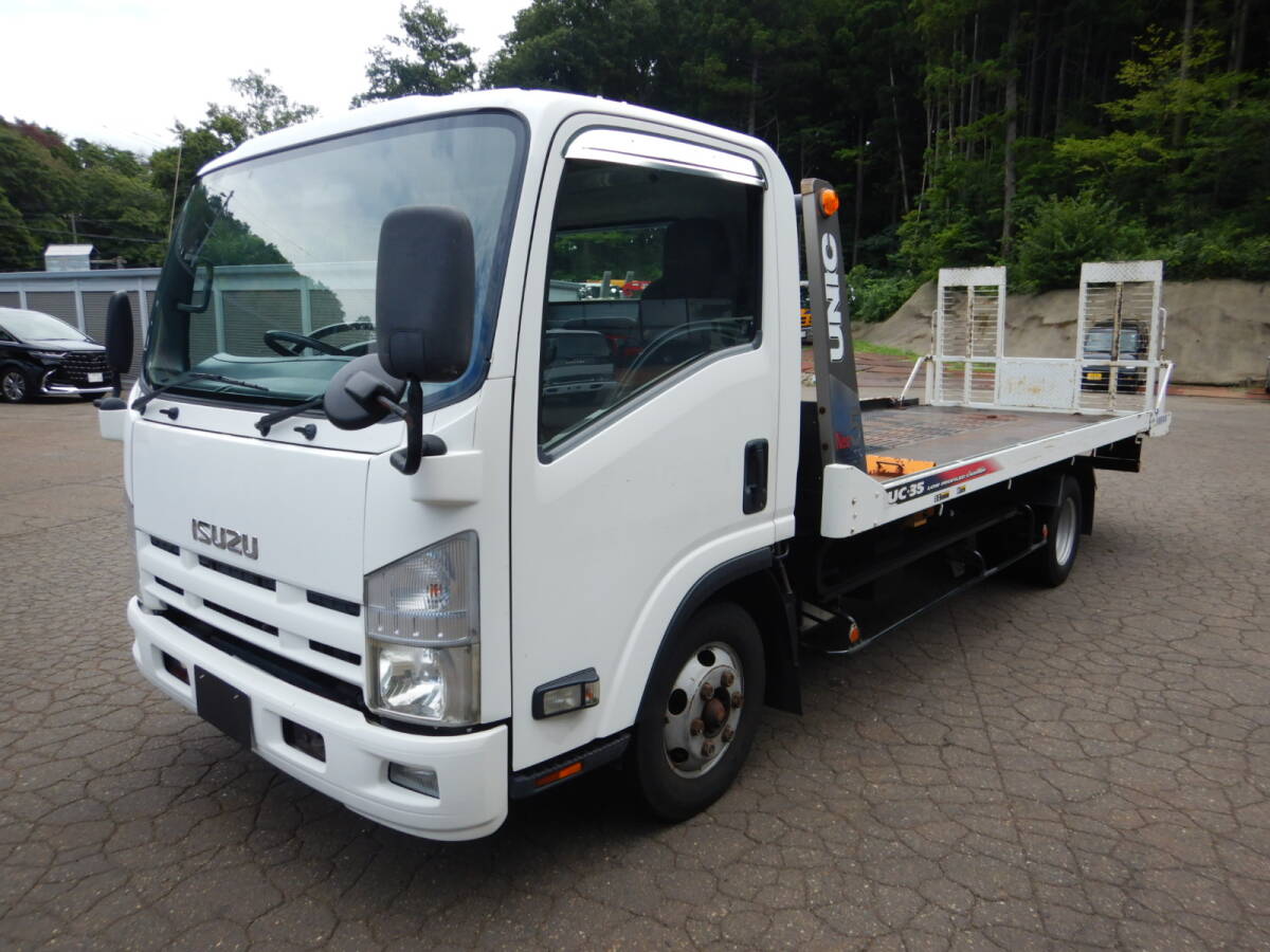 CH21764 車検R7年3月迄 積載車 キャリアカー いすゞ エルフ H23年 積載1900㎏ 6速MT ラジコン ウィンチ ユニック(2tトラック、小型トラック)｜売買されたオークション ...