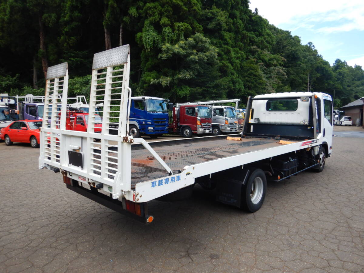 CH21764 車検R7年3月迄 積載車 キャリアカー いすゞ エルフ H23年 積載1900㎏ 6速MT ラジコン ウィンチ ユニック(2tトラック、小型トラック)｜売買されたオークション ...