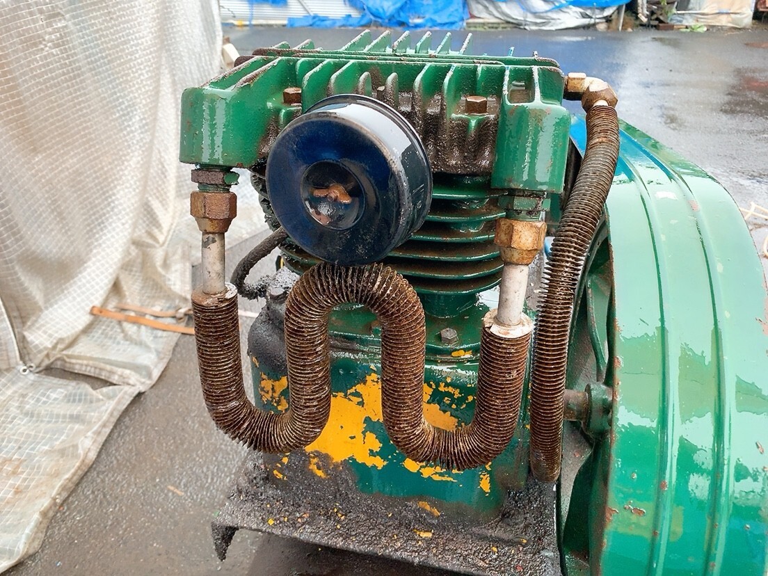 現状品 安全自動車株式会社 ANZEN エアコンプレッサー PH-7P 3相200V エアーコンプレッサー 工具 引取歓迎 茨城県常陸大宮 1009や5 M外 西(コンプレッサー)｜売買された ...