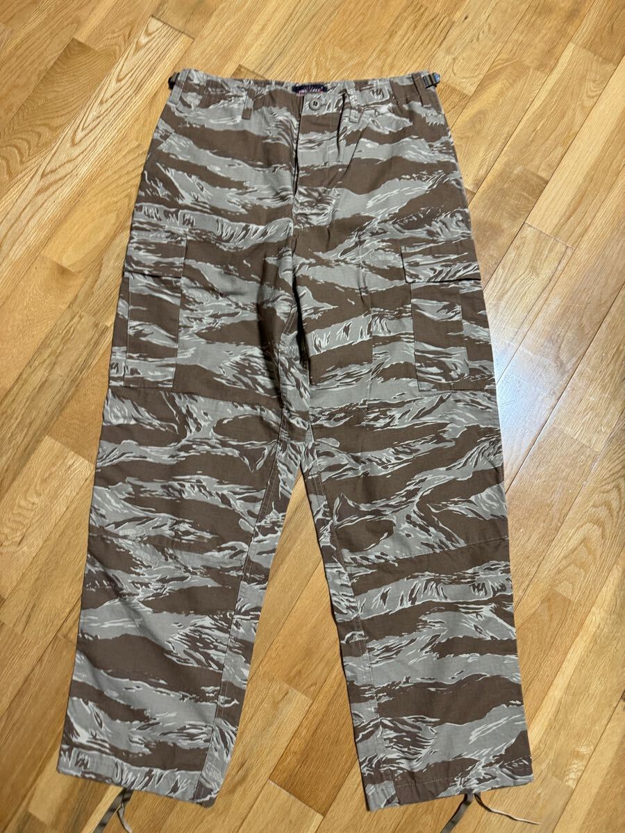 Yahoo!オークション - TRU-SPEC 実物 BDU パンツ 米軍 デザートタイガ...