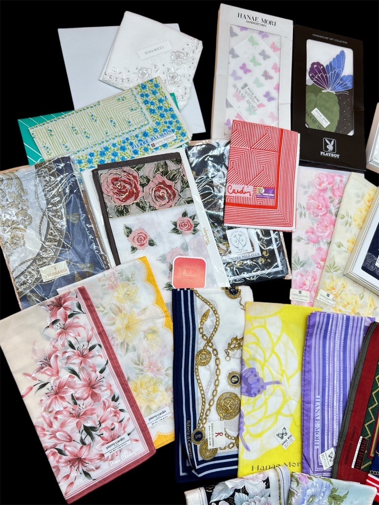 Yahoo!オークション - K196〔未使用保管品〕ハンカチ レディース ニナ...