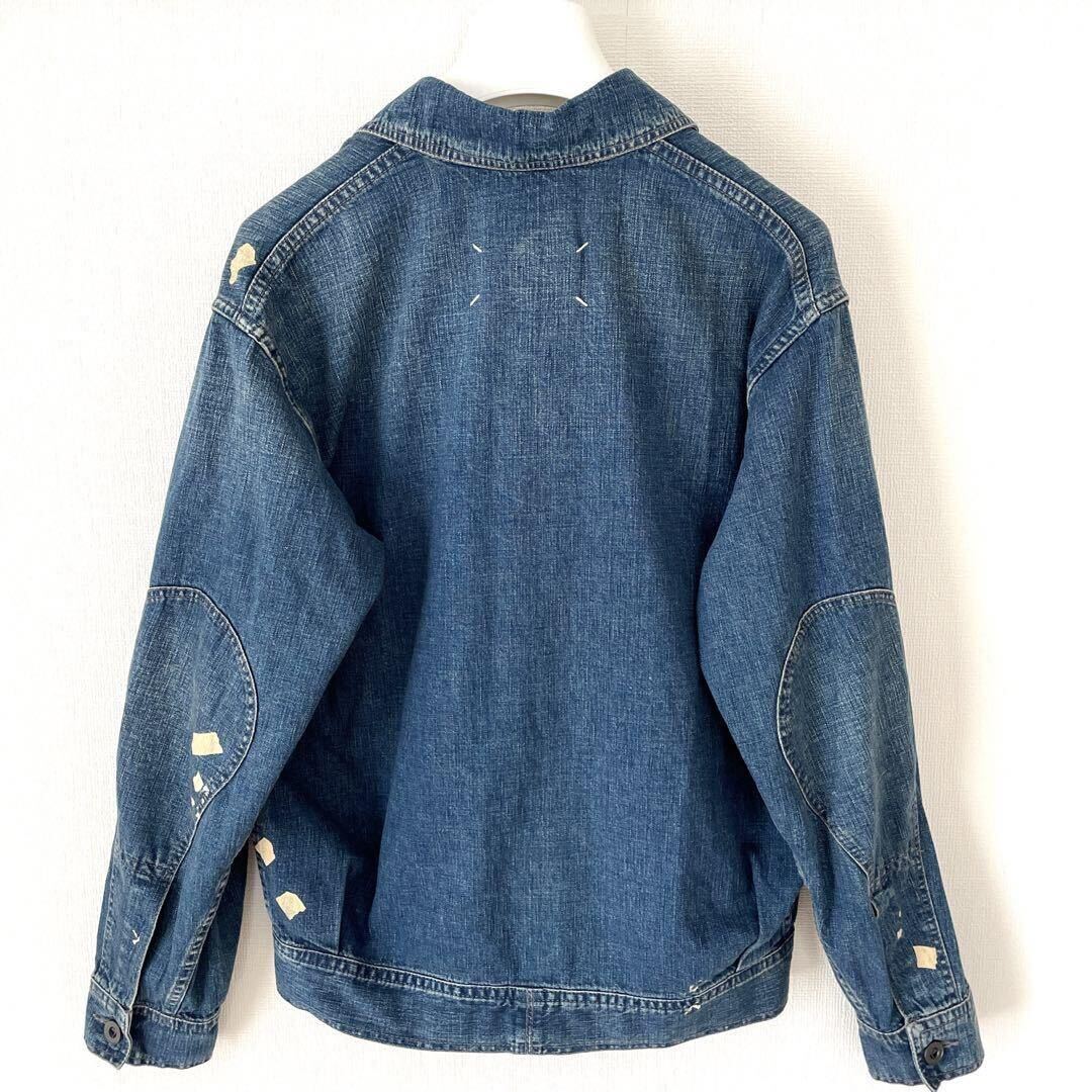 マルジェラ 24SS DISTRESSED デニムジャケット 亀梨和也 橋本環 マルジェラ 24SS DISTRESSED デニムジャケット 亀梨和也 橋本環