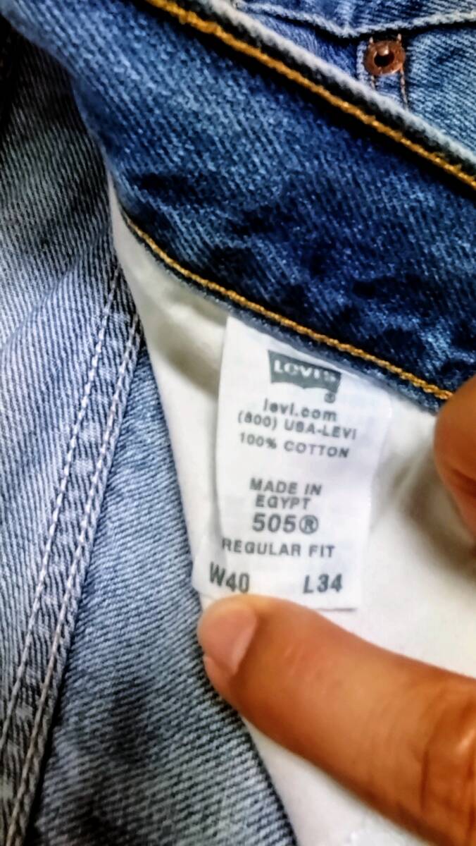 Yahoo!オークション - リーバイス 505 w40 US古着 ビックサイズ 501 50...