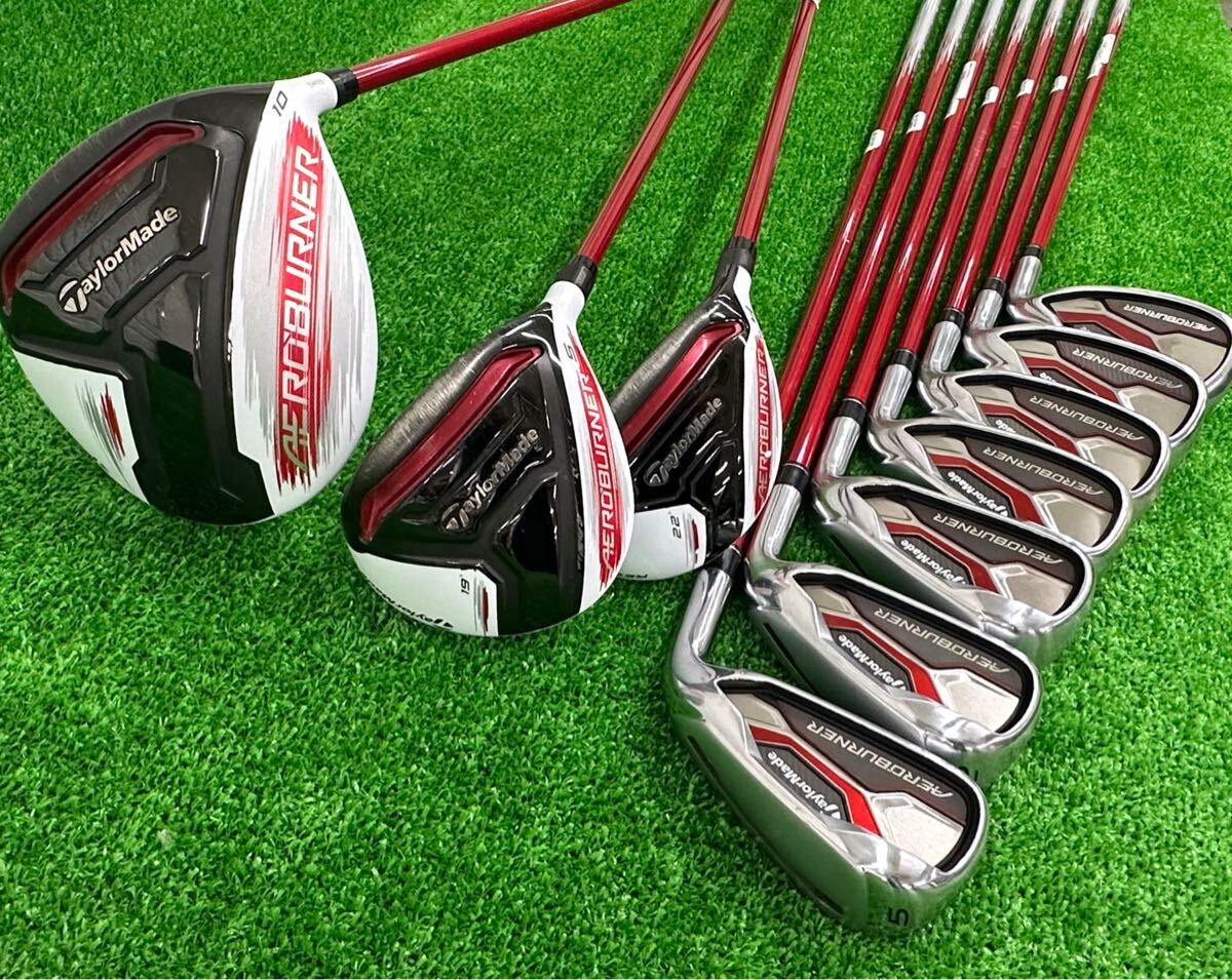 Yahoo!オークション - C594 テーラーメイド エアロバーナー ゴルフクラ...