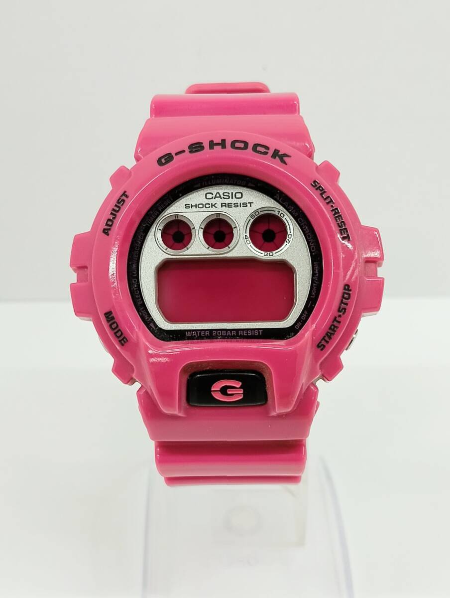 Yahoo!オークション - B336 CASIO G-SHOCK(DW-6900CS)ピンク68g(動作未...